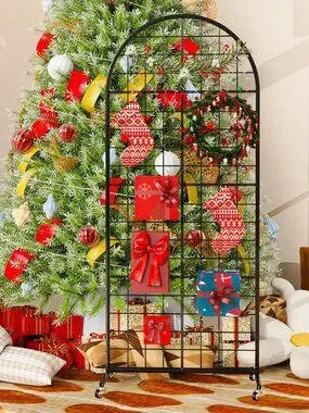 Other | Grid Wall Panel 2pcs Display Stand 2 X 52 Ft Black Grid Wall ...